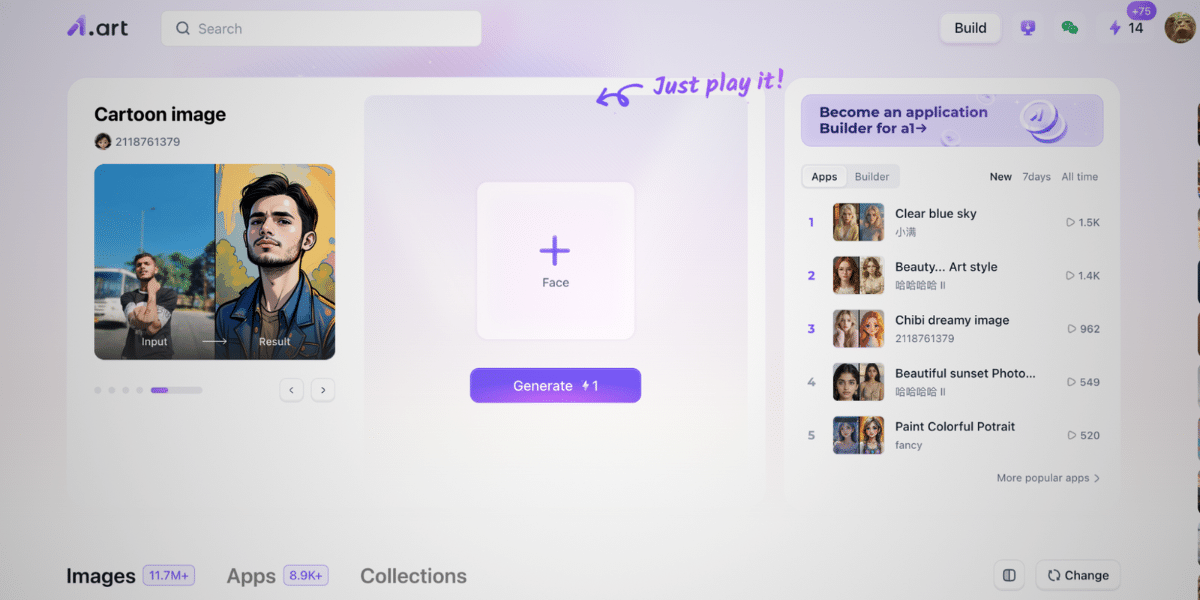 Create Stunning Group Photos with a1.art's AI Image Generator